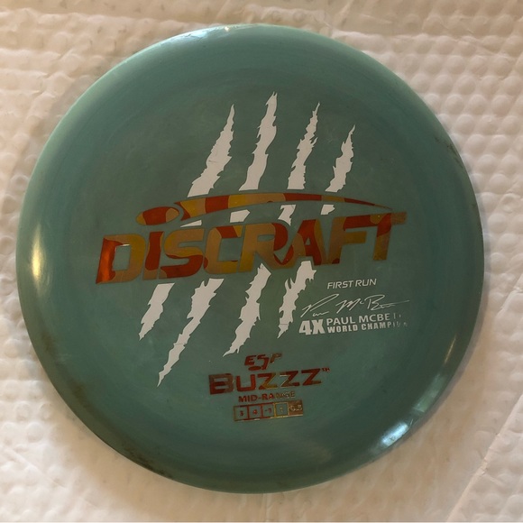 Other | Discraft Esp Buzzz Paul Mcbeth First Run Disc | Poshmark